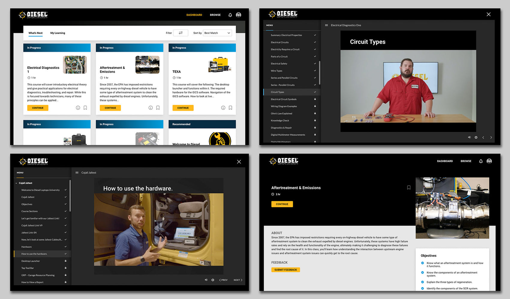 Diesel Mechanic and Technician Online and Classroom Training — Diesel ...